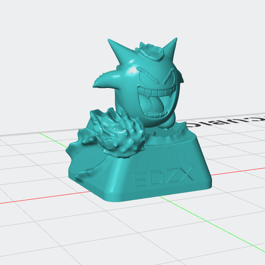 🍒 Gengar Keycaps - EDZX (MX Cherry)・ STL File for 3D printing・Cults