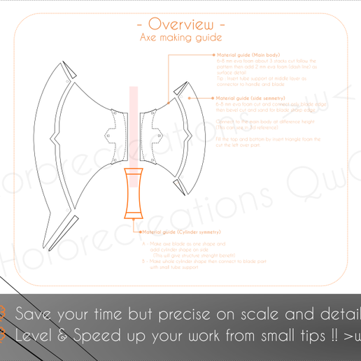 🪓 Stark warrior battle axe - Sousou no frieren (Frieren: Beyond Journey ...