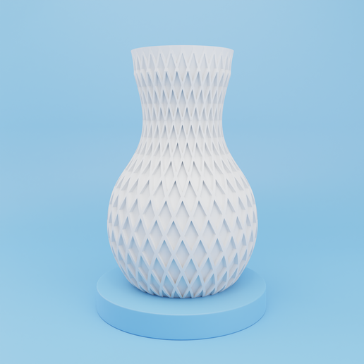 🏺 Vase Cortex Loop・Free STL File for 3D printing・Cults