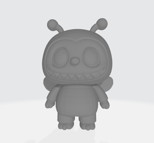 🐝 Labubu in a bee costume. Labubu-style. Bee.・ STL File for 3D printing ...