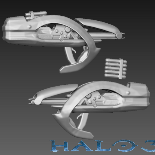 ⛽ fuel rod gun halo spartan collection 1/12・ OBJ File for 3D printing・Cults