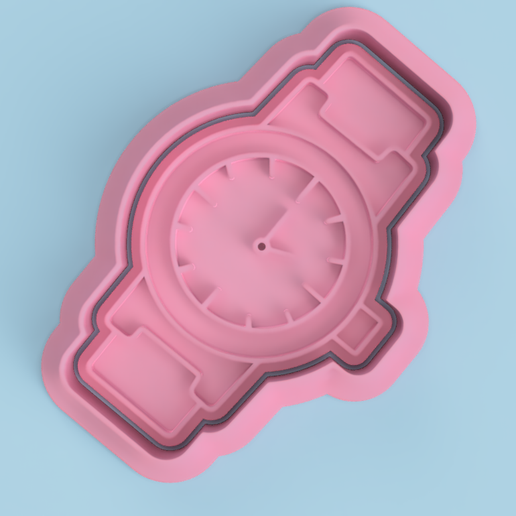 STL file Watch cookie cutter (watch cookie cutter) ⌚ ・3D printing model ...