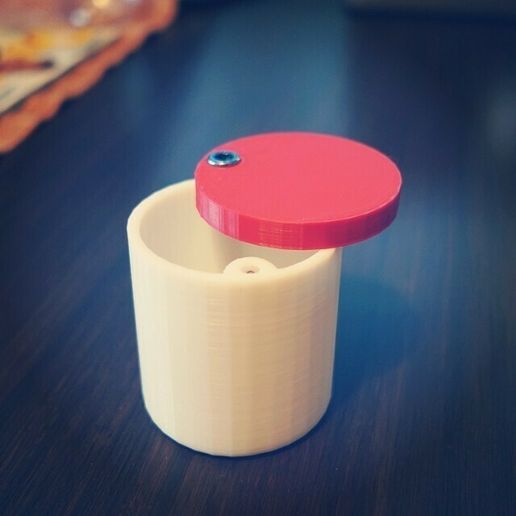 Free 3D file Pivot-lid cup with magnet closure 🧲 ・3D printing idea to ...
