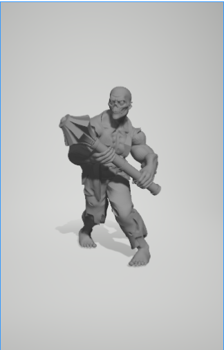 STL file Zombie with Mace 2 🧟 ・3D printing design to download・Cults