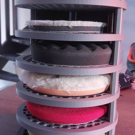 🧞‍♂️ polishing pad drying rack・Free 3D File for 3D printing・Cults