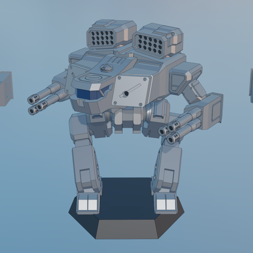 🎲 American mecha Horror・Free STL File for 3D printing・Cults