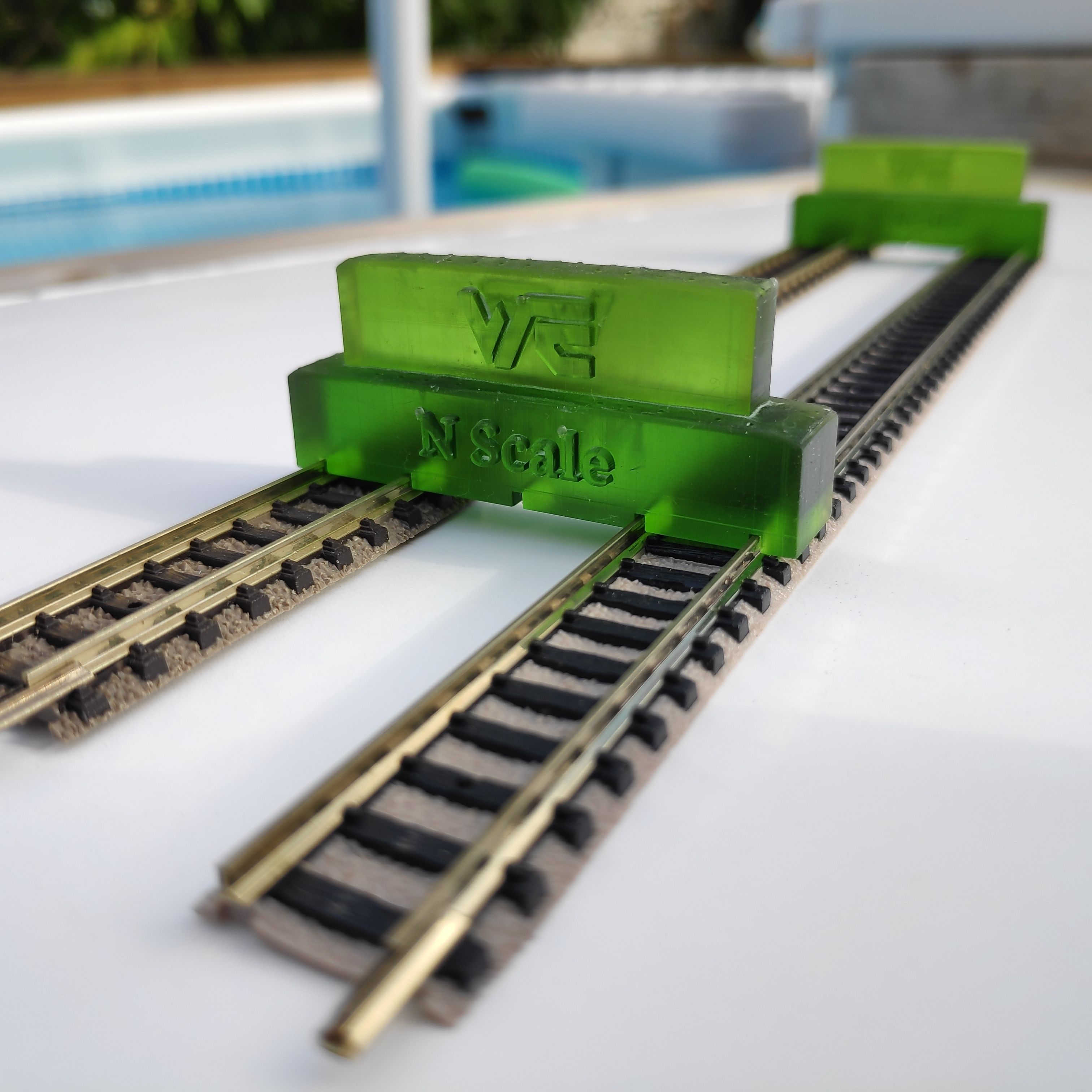 Download STL file Installation guide N scale rails - N scale • 3D print design ・ Cults