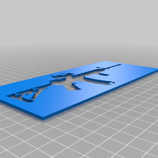 Stencil Ar 15
