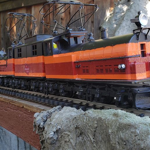 🚂 Milwaukee Road class EP-2 “Bipolar” locomotive・ STL File for 3D ...