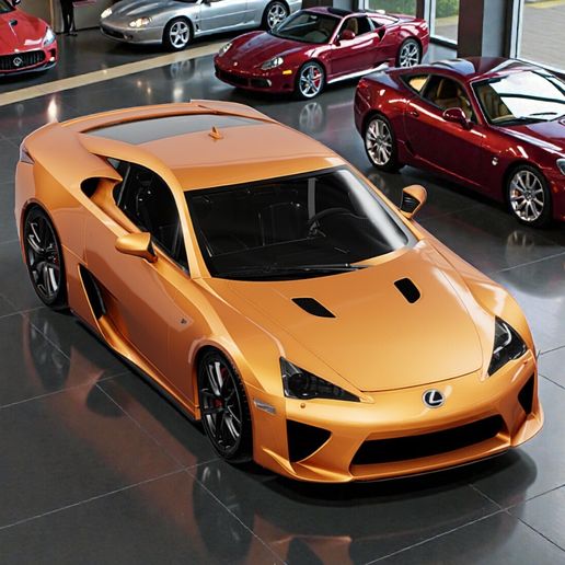 🦸 Lexus LFA・ STL File for 3D printing・Cults