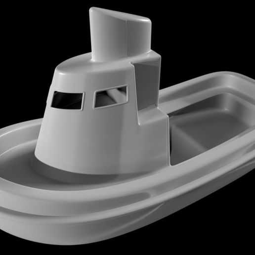 🛥️ Toy Boat・ STL File for 3D printing・Cults