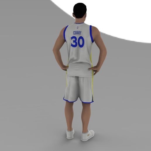 🍛 Stephen Curry figurine for full color 3D printing・ 3D File for 3D ...
