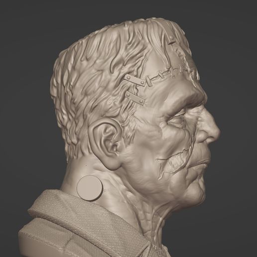 👹 Frankenstein Monster・ STL File for 3D printing・Cults