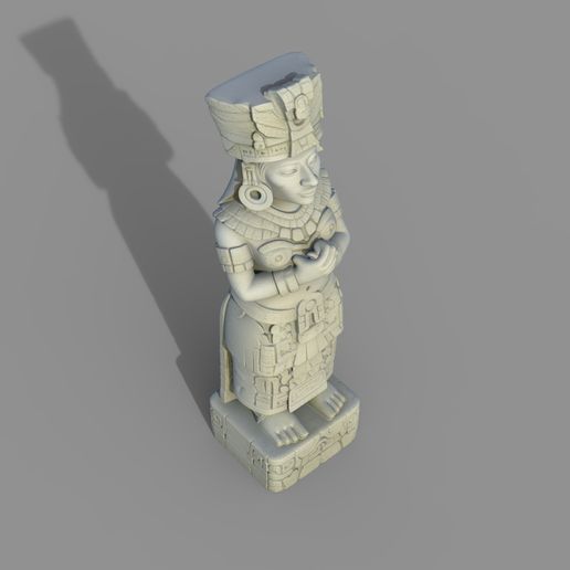 🗿 Mayan Stachu Three・ 3D File for 3D printing・Cults