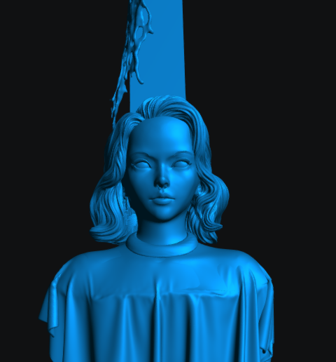 STL file Bust the best girl 👤 ・3D printer model to download・Cults