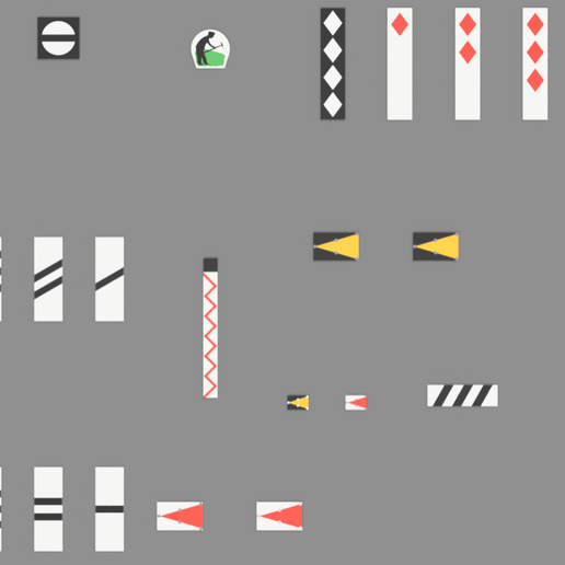 STL file Railway Signal Signs 🛤️ ・Model to download and 3D print・Cults