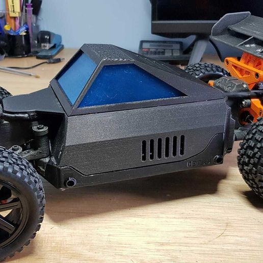 🚗 PROTO36 RC CAR Chassis Cover・Free STL File for ・Cults