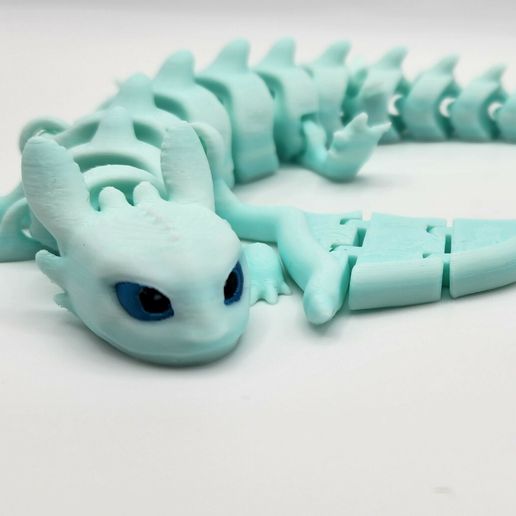 🐉 FLEXI TOOTHLESS & LIGHT FURY・ STL File for 3D printing・Cults