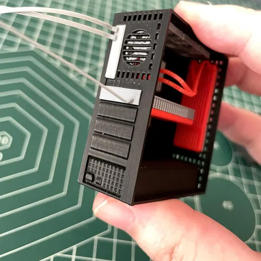 🖥️ 3d STL Files for Miniature Dollhouse Gaming Computer - 1:12 Scale ...