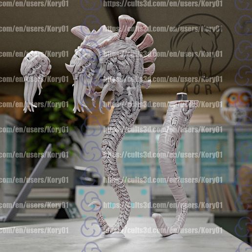 🛰 Space Bug 7・ 3D File for 3D printing・Cults