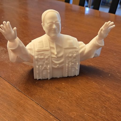 ♌ pope leo XIV bust・Free STL File for 3D printing・Cults