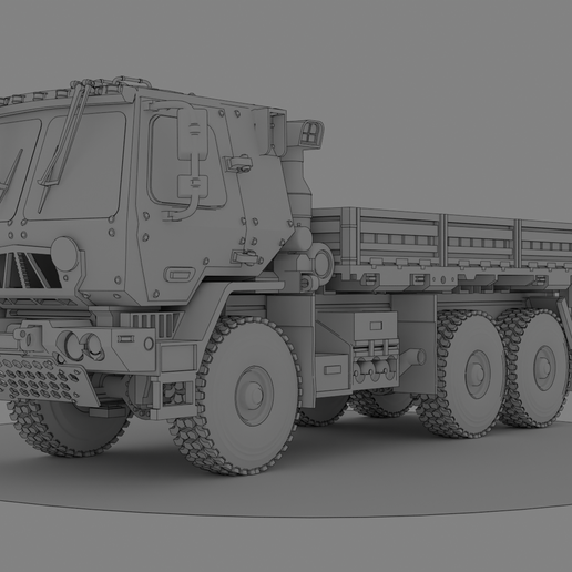🚚 IDF FMTV TRUCK 3D print model・ STL File for 3D printing・Cults