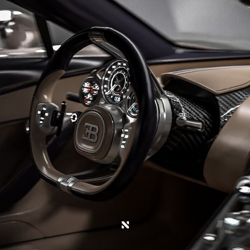 bugatti interior 360 view