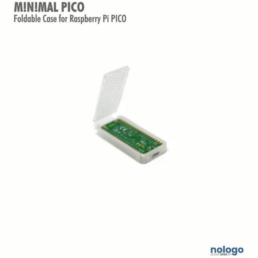 💻 M!N!MAL Pico - Raspberry Pi Pico Case・Free STL File for 3D printing・Cults