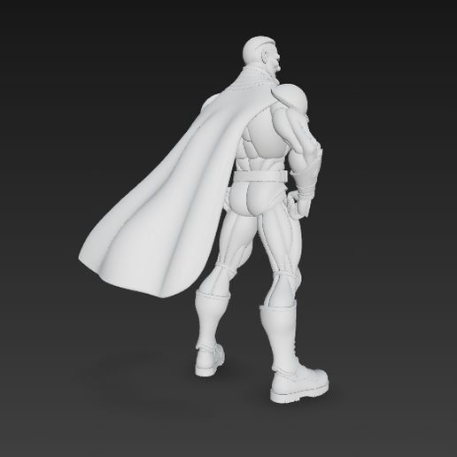 🦸 Classic Superhero – Comic-Style Action Hero 3D Model・ STL File for 3D ...