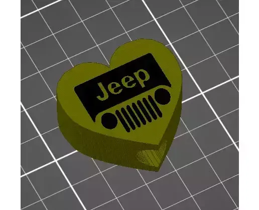 💜 Offroad Vehicle 4X4 Heart Love Straw Topper STL 3D Print File・ 3D ...