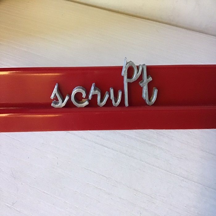 3D file SCRIPTS font lowercase 3D letters STL file・3D printer design to ...