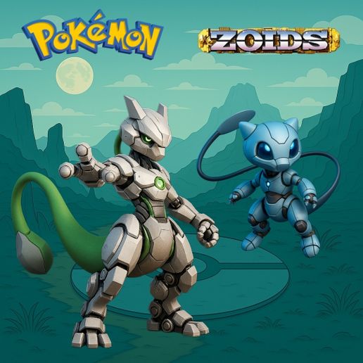 📁 Pokémon Mecha Mega Pack - 91 Designs - Fichier STL・Fichier 3D pour ...