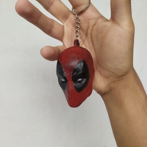 Archivo STL gratis Llavero de Deadpool / Deadpool keychain 🗝️ (3MF)・Modelo imprimible en 3D para ...