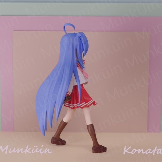 🎨 Konata Fan art・ 3D File for 3D printing・Cults