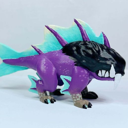 STL file Wizard101 Bunyip 🪄 ・3D printable model to download・Cults