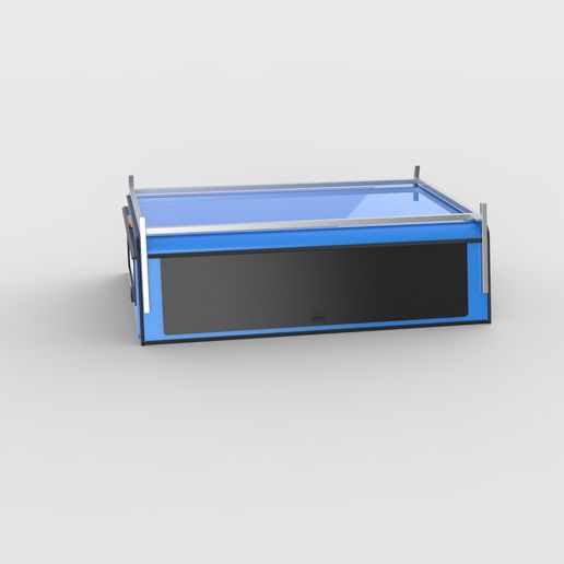 🚚 ARE Style Pickup Truck Canopy / Camper Shell・ STL File for 3D ...