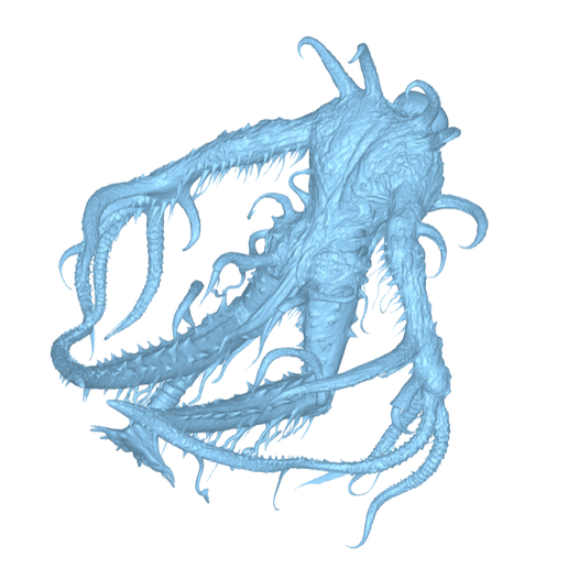 👹 Demon crawler・ STL File for 3D printing・Cults