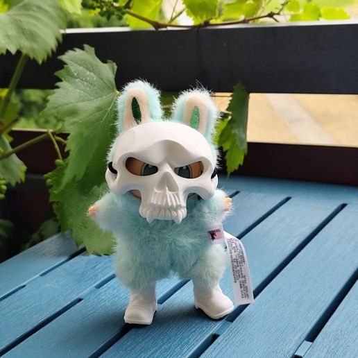 🗿 Labubu Scull Mask・ STL File for 3D printing・Cults