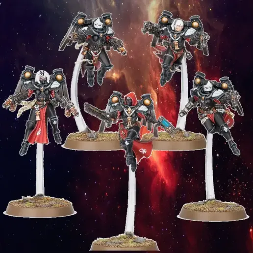 3D file Sisters Basic Flying 🎲 ・Model to download and 3D print・Cults
