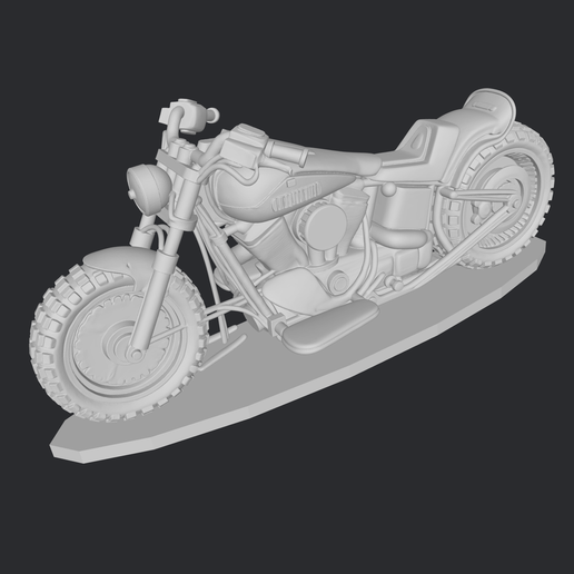 🏍️ motorcycle model・ STL File for 3D printing・Cults