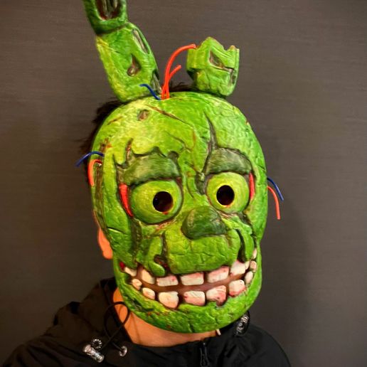 🪤 Five nights at freddy's Spring Trap Mask for Halloween Cosplay・ 3D ...