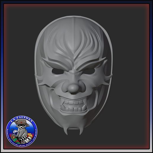 👾 Jiro mask (PayDay 2)・ 3D File for ・Cults
