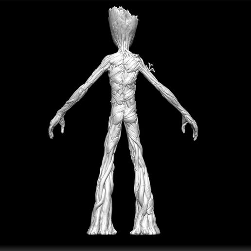 STL file Groot 👾 ・3D printer model to download・Cults