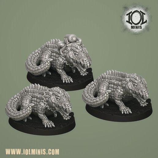 3D file Mutant Crocodile 🐊 ・Design to download and 3D print・Cults