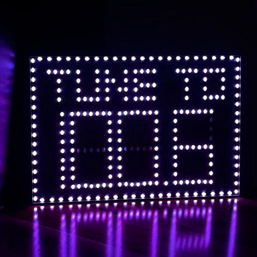 🔌 TUNE TO LED Sign (Seed Pixel Edition for xLights – 244 Pixels, Snap ...