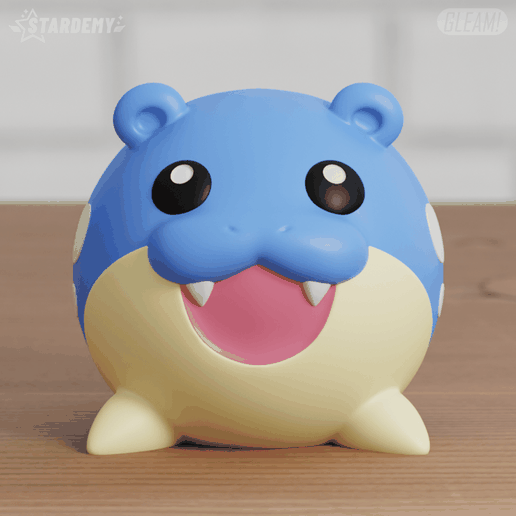🎄 Spheal Chibi Christmas 3 models Pokemon・ 3D File for 3D printing・Cults
