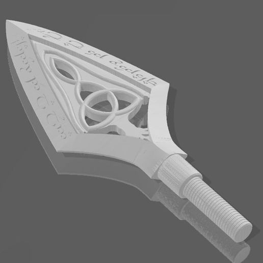 🧝 ELVISH ARROWHEAD MOON HUNTER - ELVEN ARROWHEAD MOON HUNTER・ STL File ...