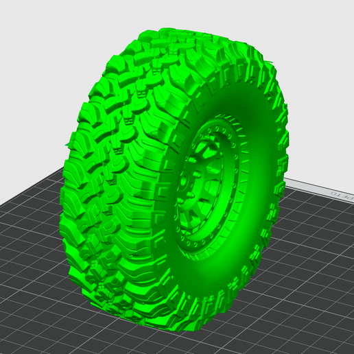 🔌 Tire・ STL File for 3D printing・Cults