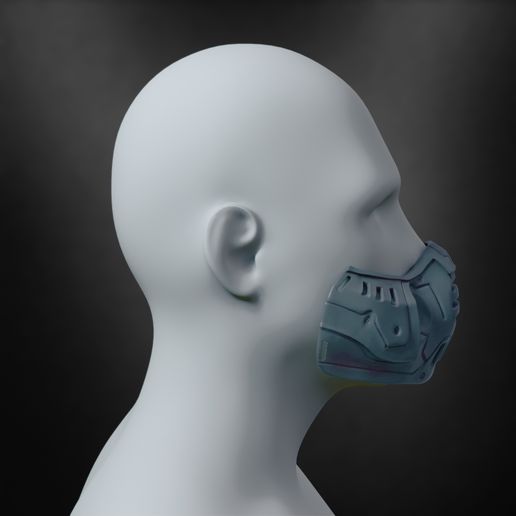 🎭 Doom Mask - Inspired Cosplay・ STL File for 3D printing・Cults
