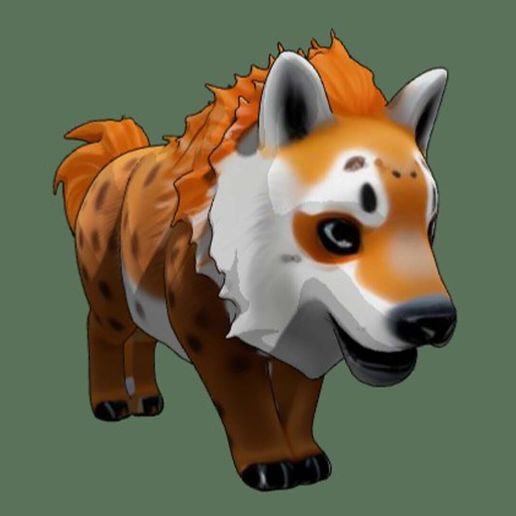 3D file cartoon dog-like creature 3d modeling 👹 ・3D printer model to ...